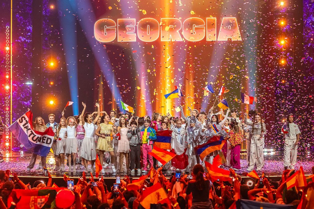 Georgia gana Eurovisión Junior 2024 y España queda sexta - Espacio Eurofán